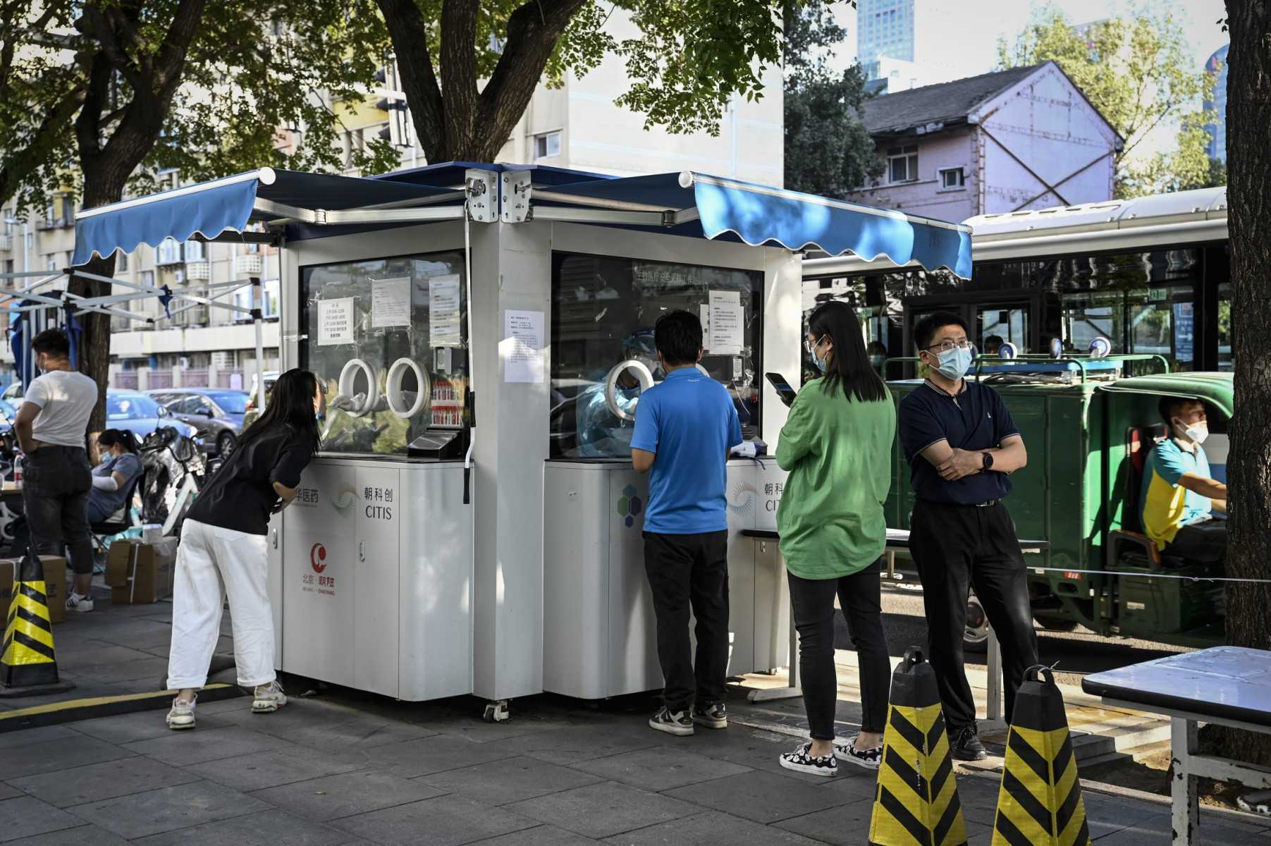 Here to stay? China's cityscapes transformed by thousands of Covid test ...