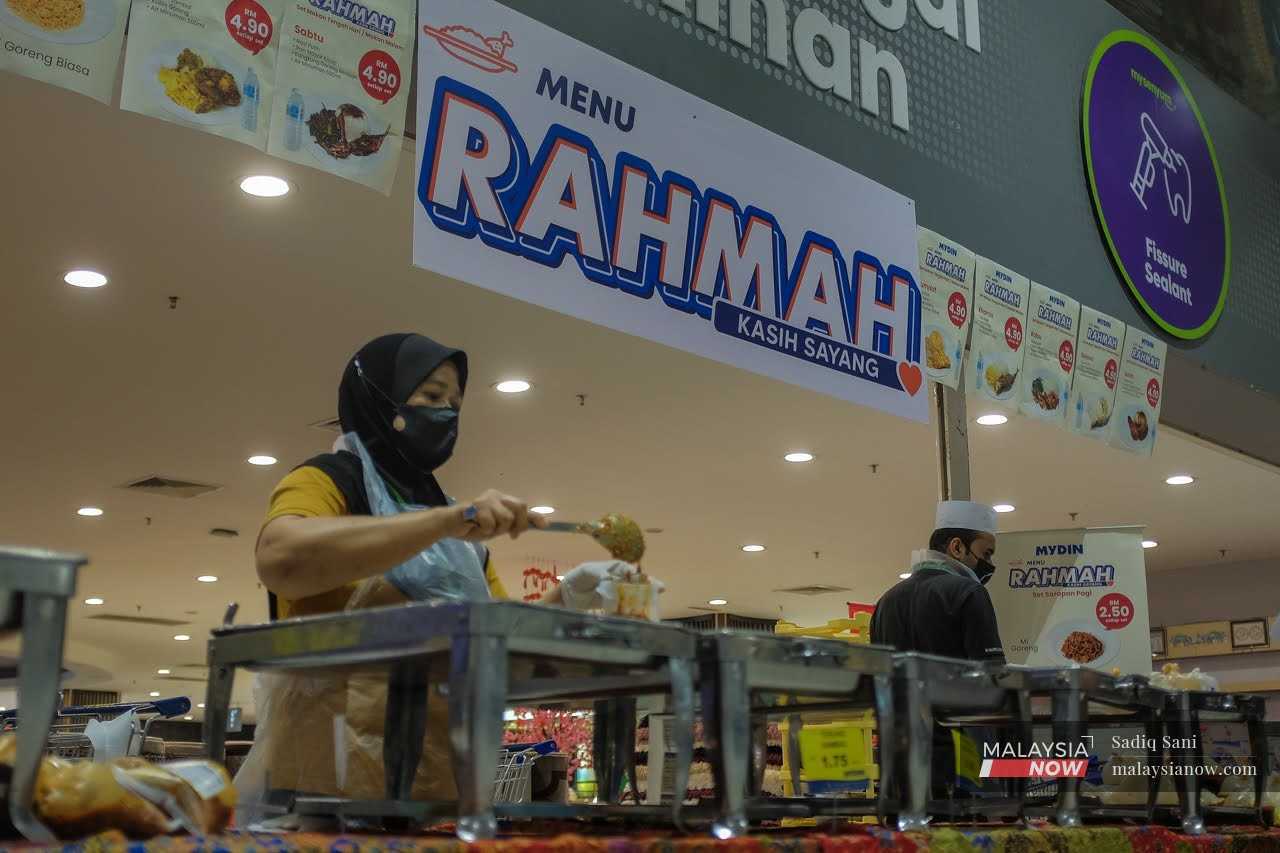 Menu Rahmah helps cut food inflation, says minister | MalaysiaNow