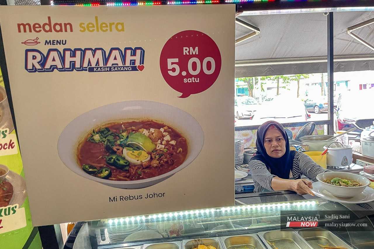 Menu Rahmah terus dapat sambutan | MalaysiaNow
