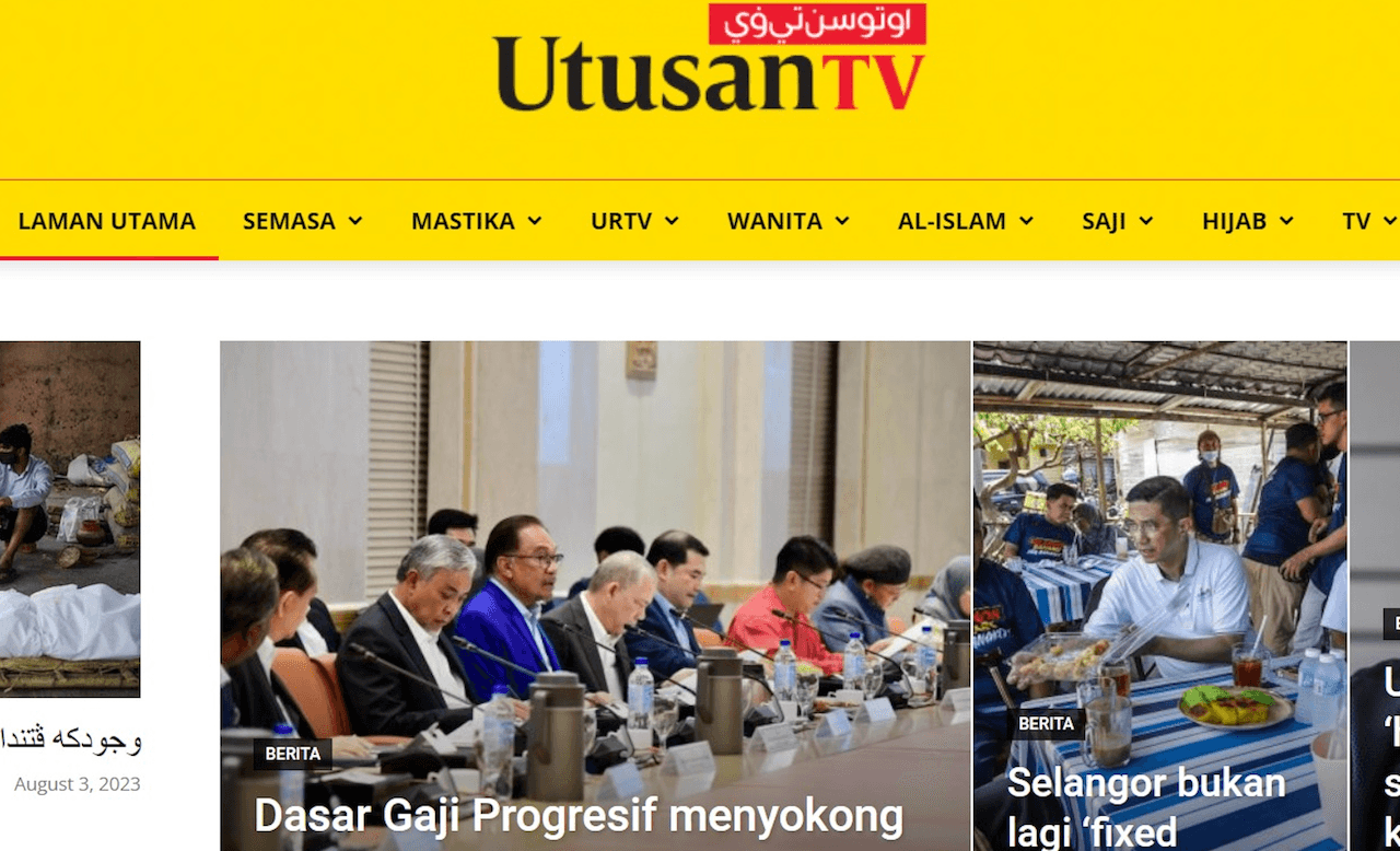 Portal berita UtusanTV pula disekat akses | MalaysiaNow